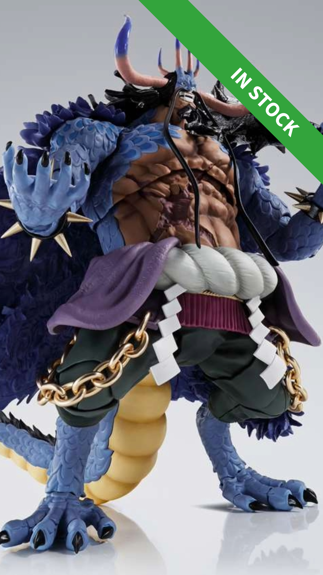 BANDAI S.H.Figuarts One Piece Kaido King Of The Beasts Man-Beast Form ...
