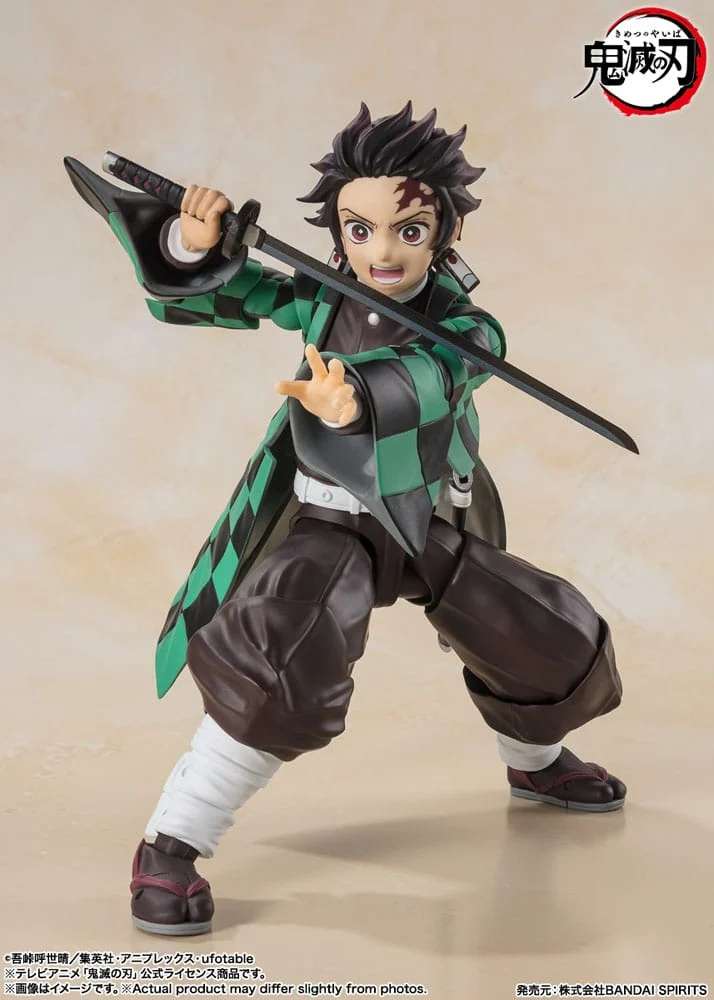 BANDAI S.H.FIGUARTS Demon Slayer Tanjiro Kamado SHF - Animood
